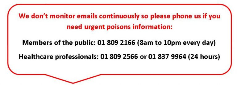 Contact Us - National Poisons Information Centre of Ireland